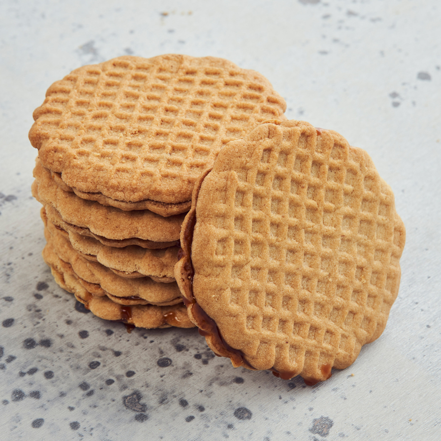 Stroop koeken per 6 verpakt